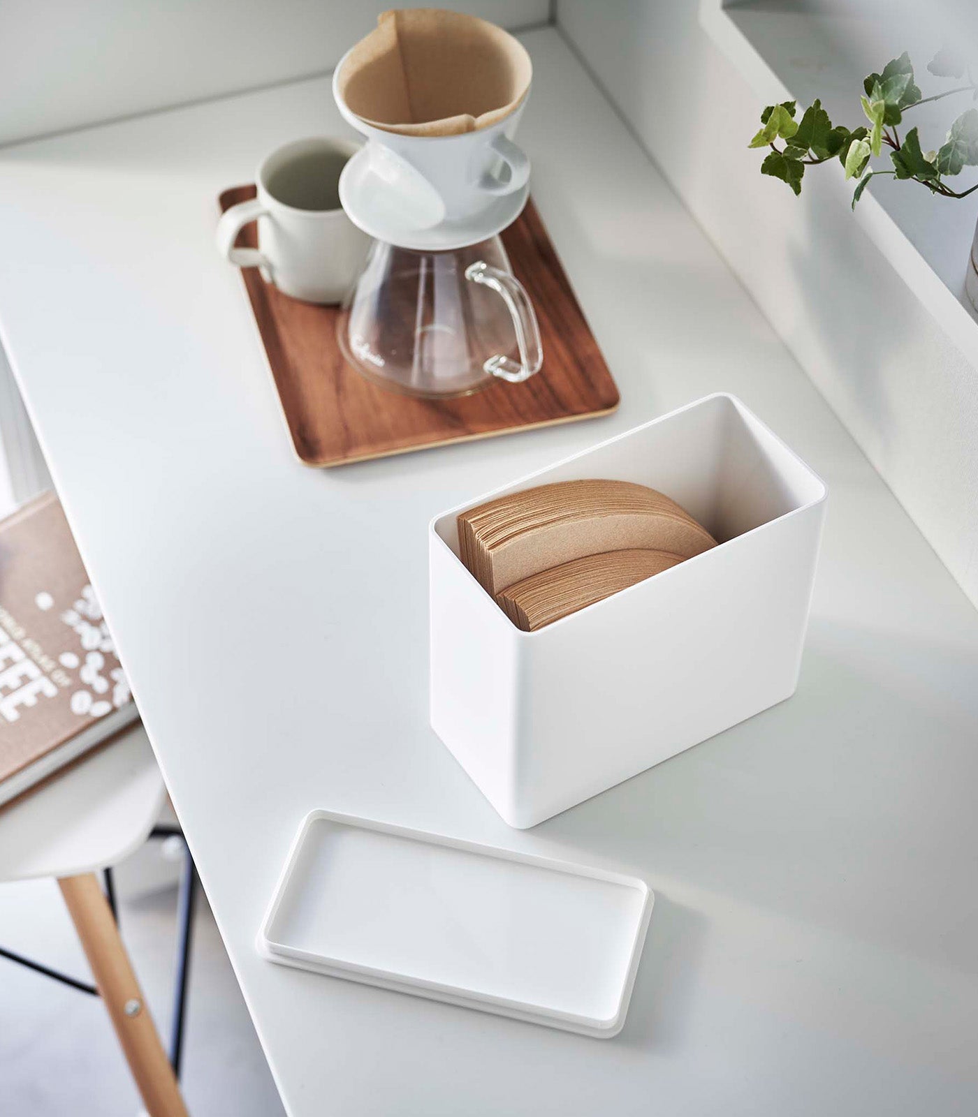 Coffee Filter Case - Polypropylene - Yamazaki Home