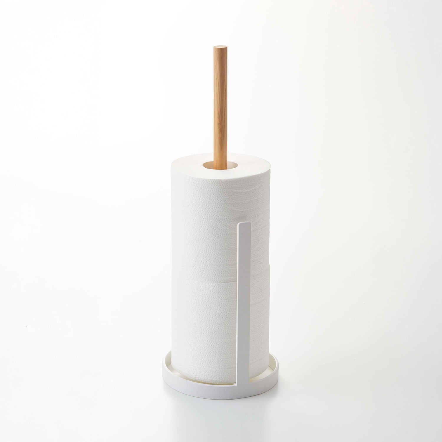 Toilet Paper Stocker - Steel + Wood - Yamazaki Home
