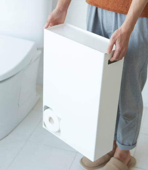 Toilet Paper Stocker - Steel - Yamazaki Home