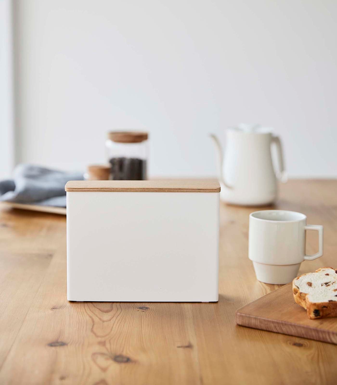 Coffee Filter Case - Size 04 - Steel + Wood - Yamazaki Home