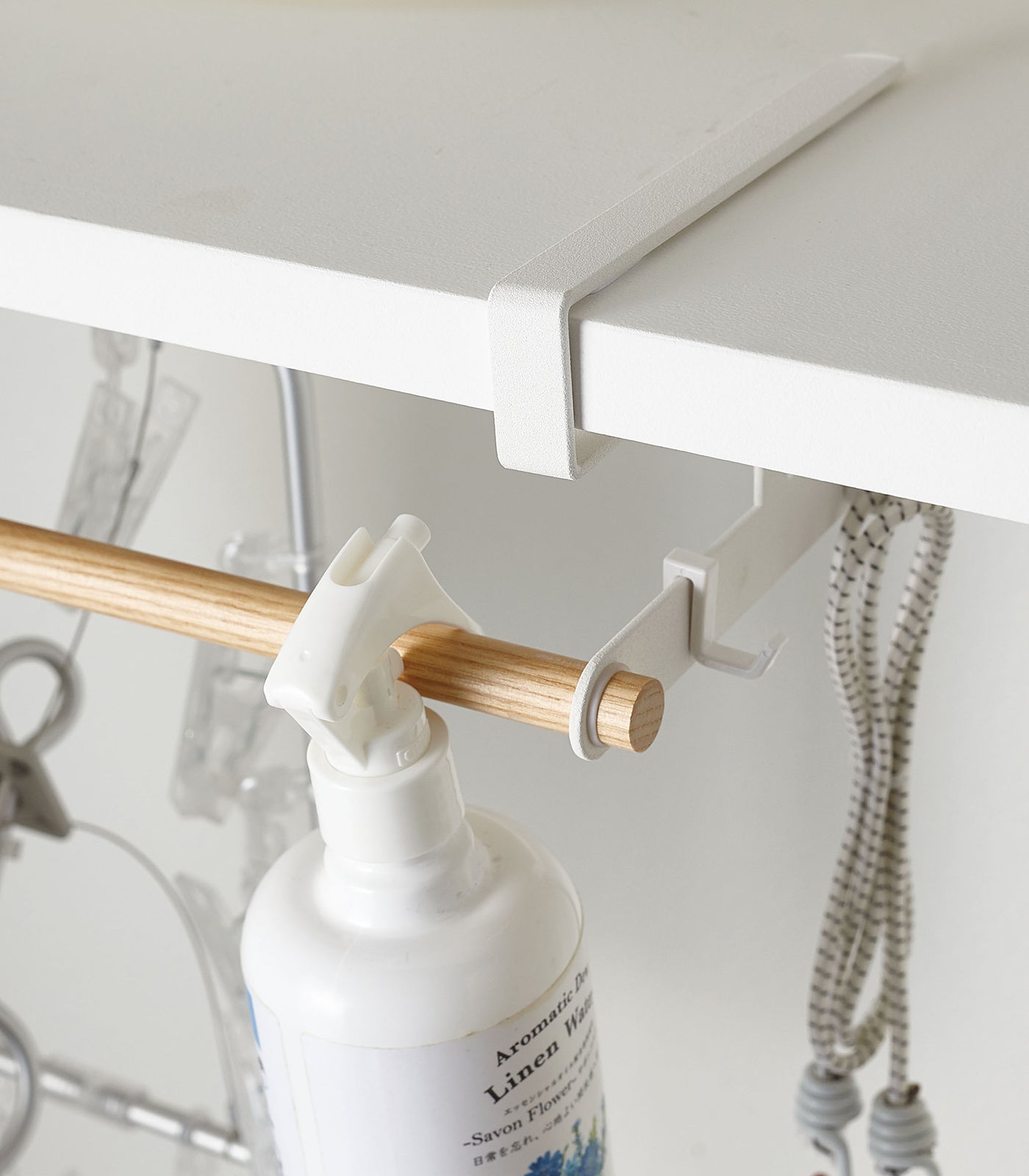 Undershelf Hanger - Steel + Wood - Yamazaki Home